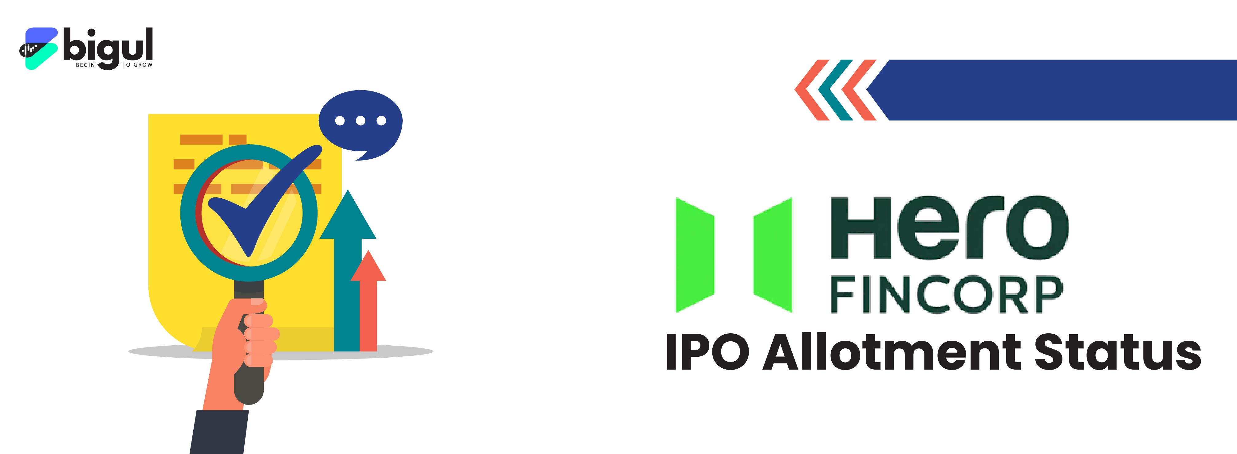 Hero FinCorp IPO Allotment Status